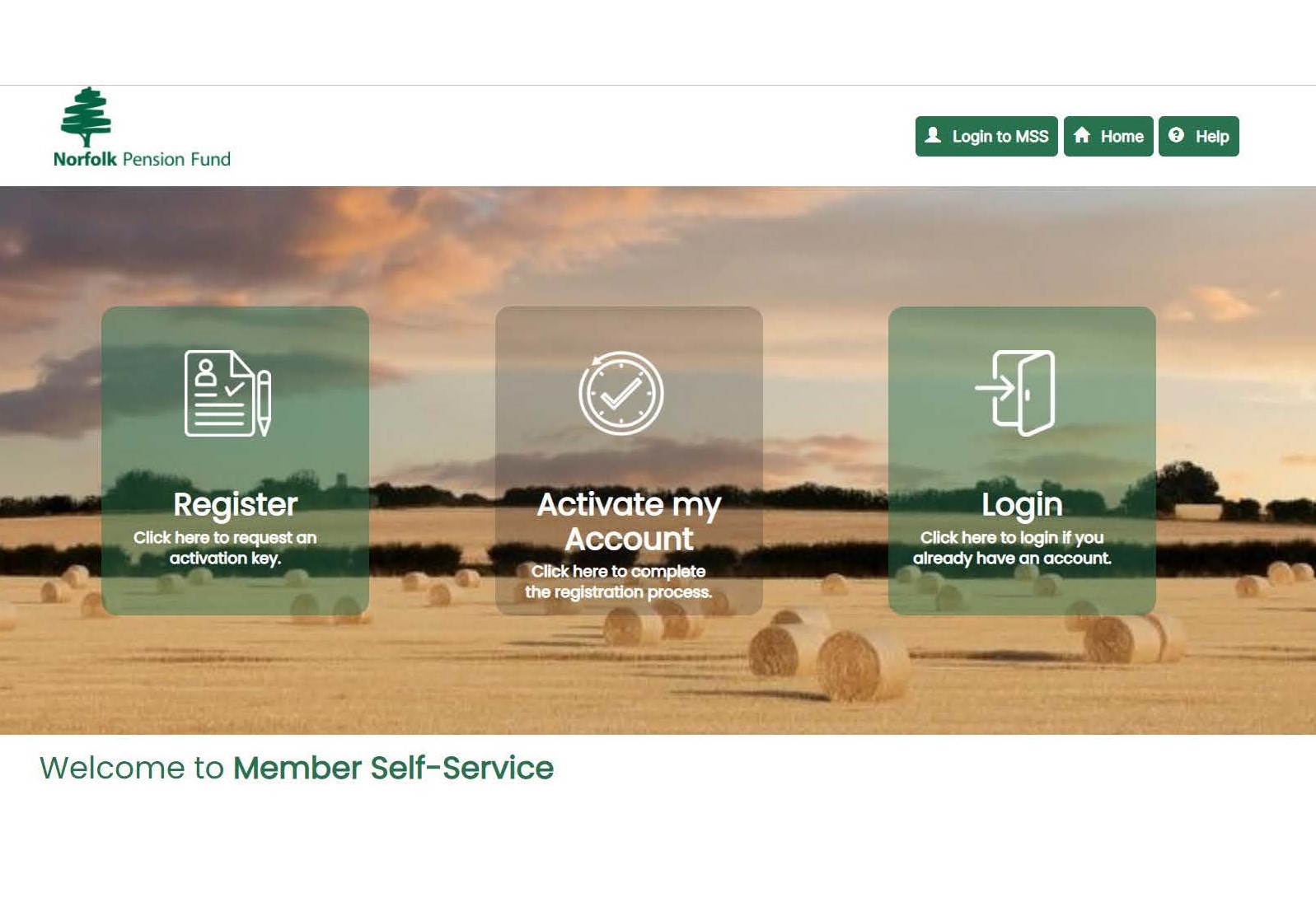 Member Self-Service | Norfolk Pension Fund